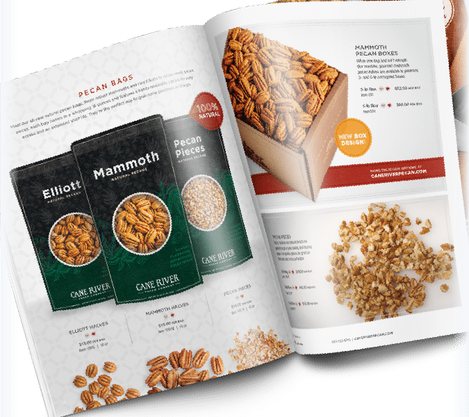 Cane River Pecan Company Packaging | BBR Creative