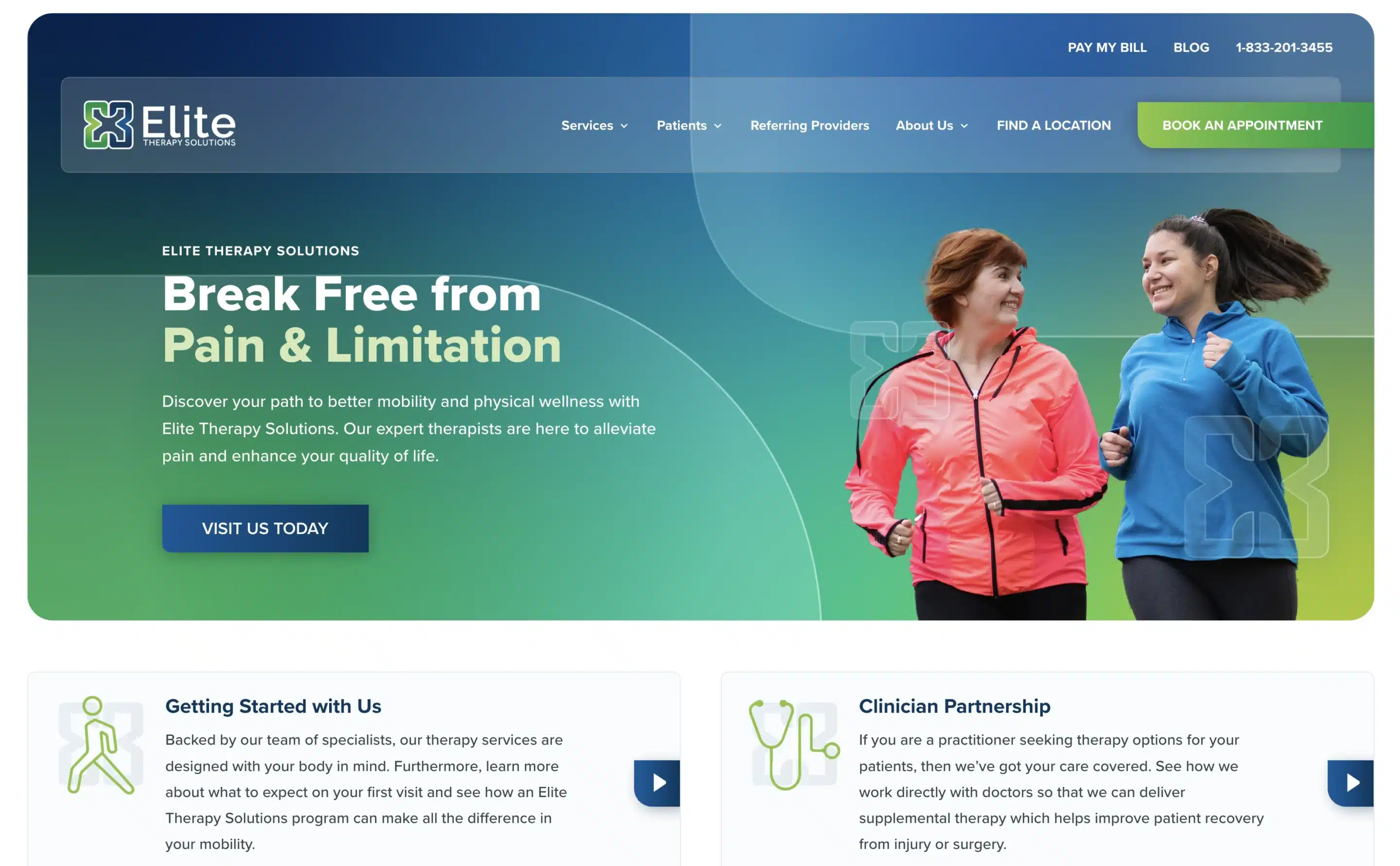Celebrating Web Excellence Win | Healthcare Website Design